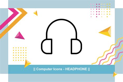 Computer Icon Headphone Graphic By Adbanggemilang · Creative Fabrica