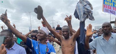 Man Strips Self Naked To Protest Hardship In Lagos News Band