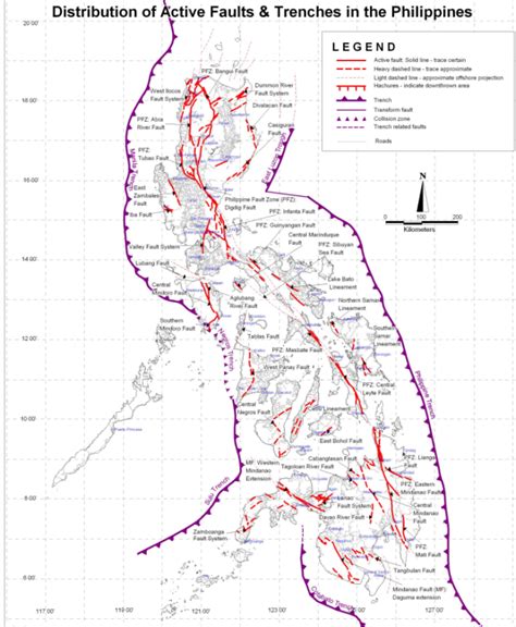 Fault Line Map