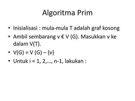 PPT Algoritma K Ruskal PowerPoint Presentation Free Download ID 4228776