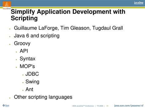 Technical Sessions Scriptinggroovy Simple App Framework Portlet Rest