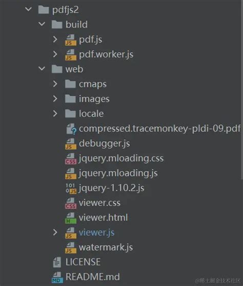 vue中使用pdf js预览文件实践了解到的 pdf js 支持的功能： ①在线检索文档中的内容，并支持高亮显示，匹配大 掘金