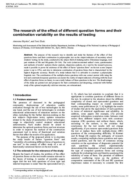 Fillable Online Lib Iitta Gov The Research Of The Effect Of Different