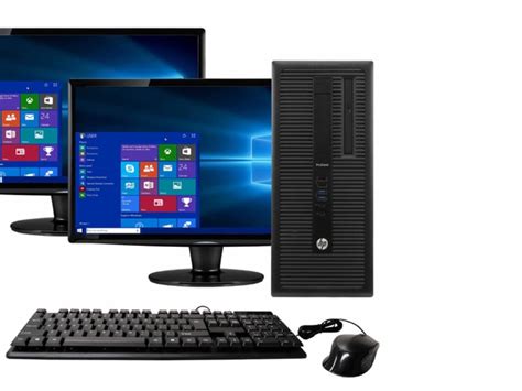 Hp Prodesk G Tower Pc Ghz Intel I Quad Core Gen Gb Ram Tb Sata Hd Windows