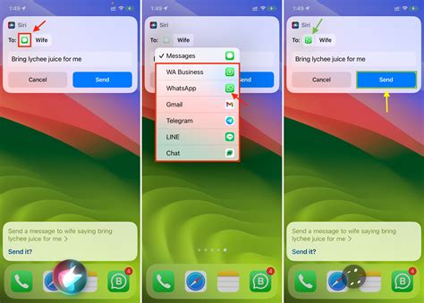 How To Select A Messaging App For Siri On Iphone In Ios 17