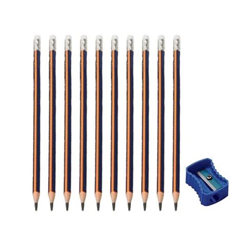 Maped Black Peps Right Dark Graphite Pencils Pack Of 10 Scooboo Maped