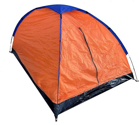 贈り物 Asukasroom特別価格orange Dome Camping Tents 7x5 Two Man Blue Orange