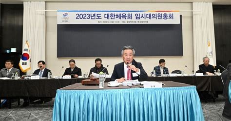 스포츠 행정 컨트롤타워 생길까대한체육회 국가스포츠위원회 설립 추진