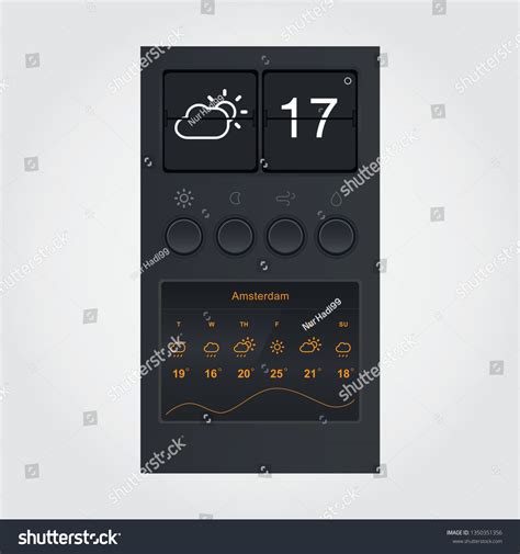 Design Mobile App Ui Ux Gui Stock Vector Royalty Free Shutterstock