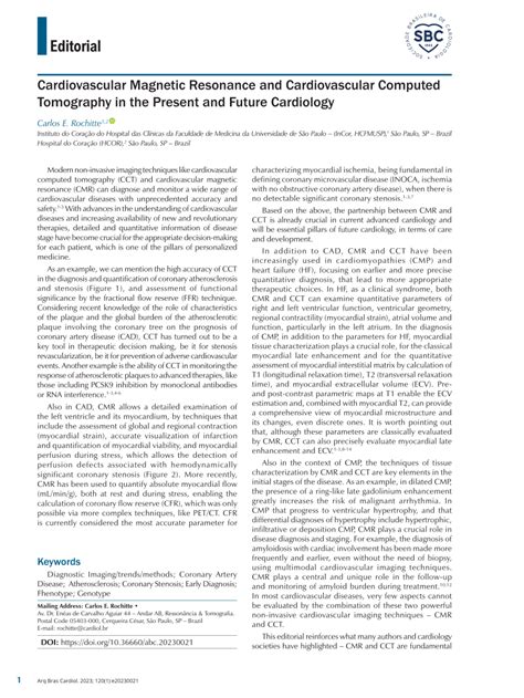 Pdf Cardiovascular Magnetic Resonance And Cardiovascular Computed Tomography In The Present