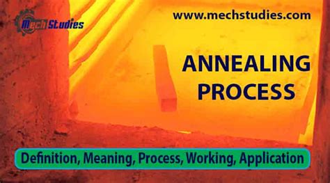 What Is Annealing Process Definition Meaning Types Advantages