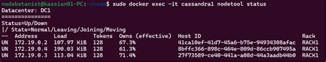 Running Apache Cassandra® Single And Multi Node Clusters With Docker