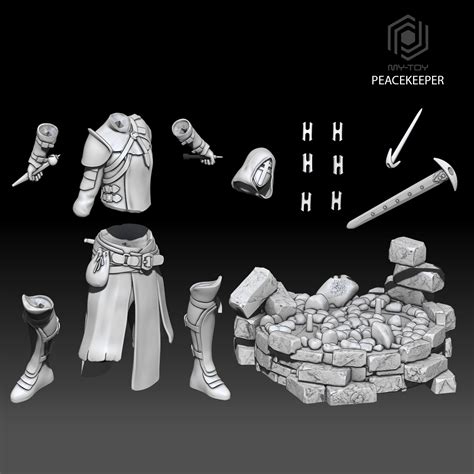 👾 Peacekeeper For Honor・ 3d File For 3d Printing・cults
