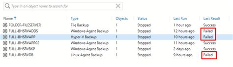 Help To Troubleshoot Failed Backups Jobs Veeam Community Veeam Community Resource Hub