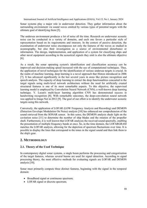 Passive Sonar Detection And Classification Based On Demon Lofar Analysis And Neural Network