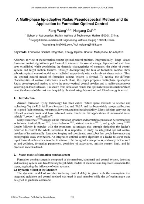 pdf a multi phase hp adaptive radau pseudospectral method and its