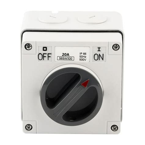 Isolation Switch Outdoor Waterproof Switch Socket Outdoor Waterproof Switch Socket Industrial