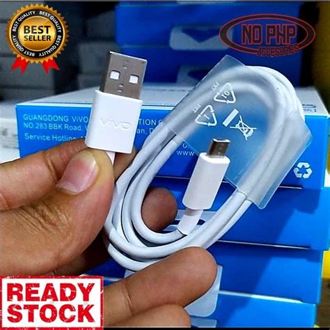 Jual KABEL DATA UNTUK VIVO FAST CHARGING ORIGINAL Buat Hp Vivo Y12 Y15 Y17 Y19 Y20 Y91