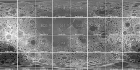 Artstation 184k Moon Displacement Map 16 And 32 Bits 3d Files Inclued Resources
