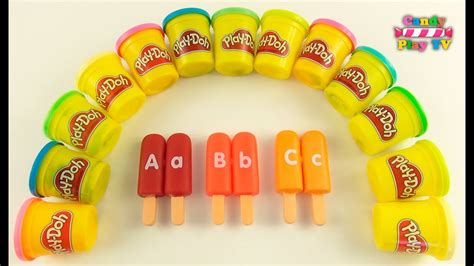 Learn Alphabet With Play Doh Abc Learning The Alphabet With Play Doh