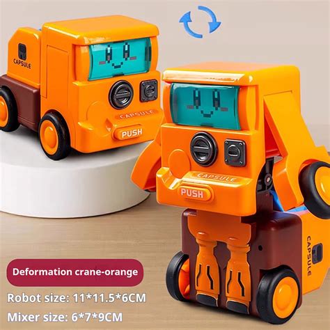 Satrino Transform Car Transform Robot Rc Cars 1 14 Scale 2 In 1 Robot Toy Car With Sound