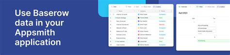 How To Use Baserow Data In Your Appsmith Application
