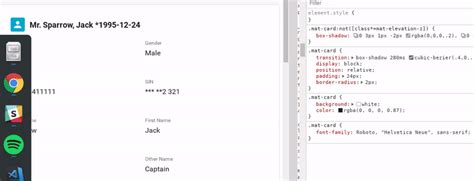 Css Setting Background Color For Header Of Angular Material Card