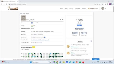 Sonu Sahu On Linkedin Codechef Pwskills Programmingjourney