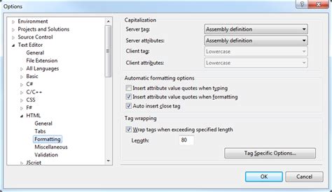 Mvc 3 Razor Document Formatter Stop Breaking Lines Stack Overflow