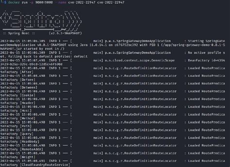 HackGit CVE 2022 22947 Spring Cloud Gateway Actuator API