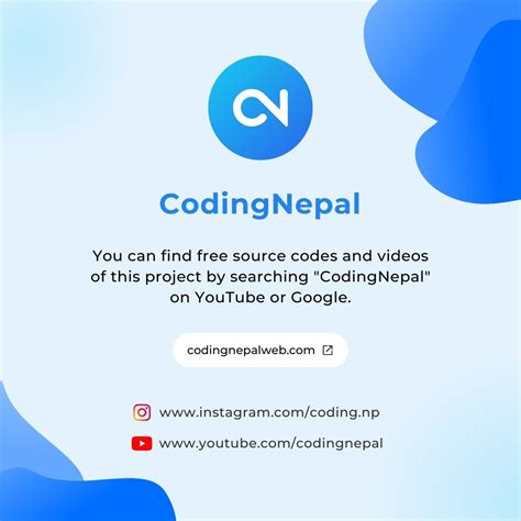 Codingnepal Create An Admin Dashboard In Html Css And Javascript 📷