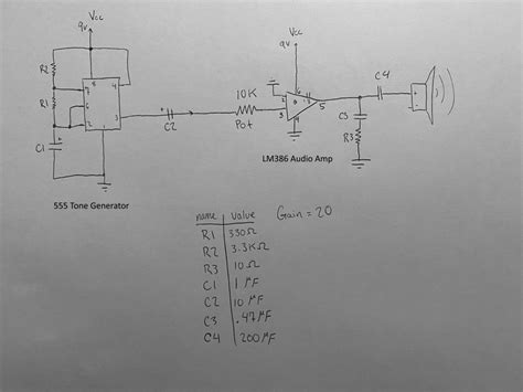 Lm386 Amplifiers Circuit Diagrams Circuit Diagram