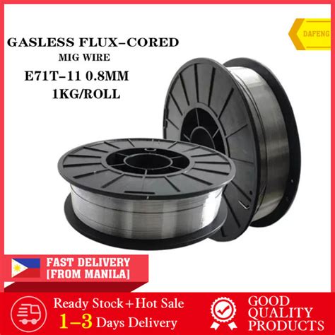 Gasless Self Shielded Mig Welding Wire E71t 11 0 8mm 1kg Lazada Ph