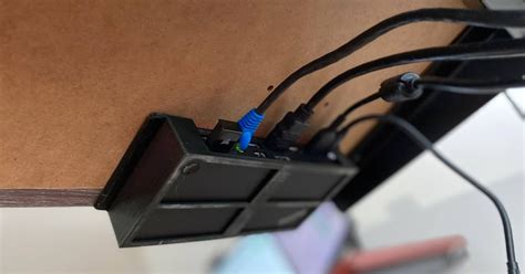 Thinkpad Usbc Underdesk Docking Station Mount By Miked Download Free Stl Model Printables Com