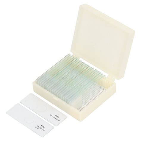Microscope Slide25pcs Microscope Slides Optical Cell Tissue Slides