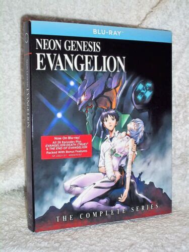 Neon Genesis Evangelion Complete Series Blu Ray 2021 5 Disc W