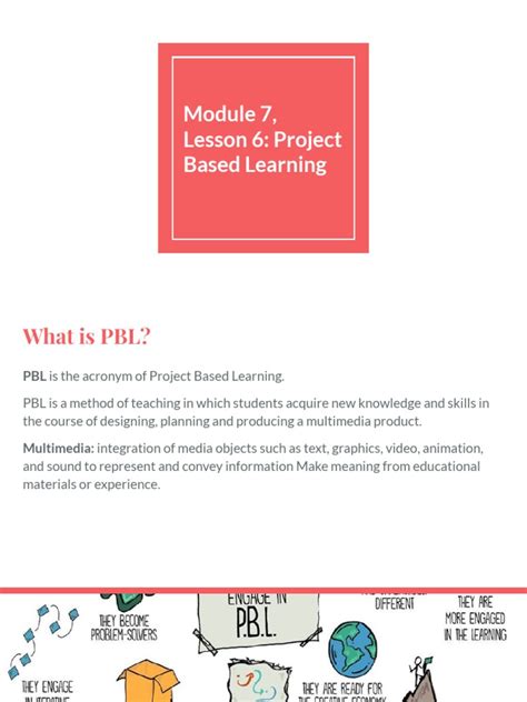 project based learning pdf
