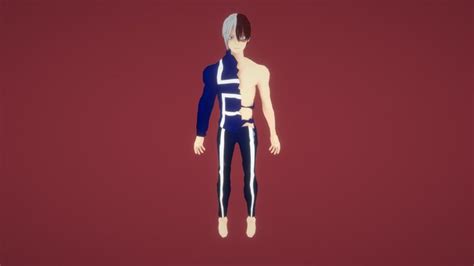 Todoroki 3d Models Sketchfab