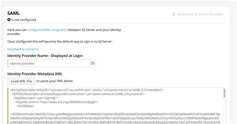 Auth0 Saml Integration With The Sonatype Platform Sonatype Support