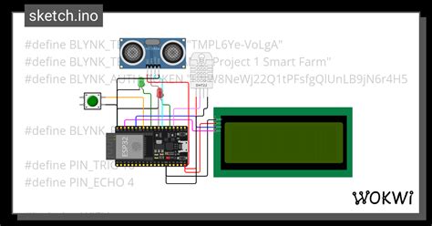 Prj37 Blynk Distance Wokwi Esp32 Stm32 Arduino Simulator