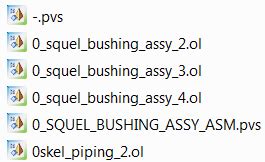 Solved What Are Ol And Pvs Files PTC Community