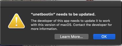 Unetbootin Does Not Install On OSX Catalina 10 5 Issue 226 Unetbootin Unetbootin GitHub