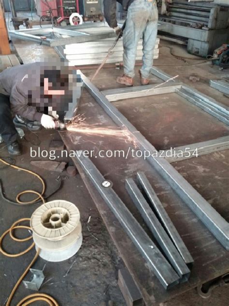 학교교문 3d설계 및 용접구조물 제작 후기 기구제작 네이버 블로그