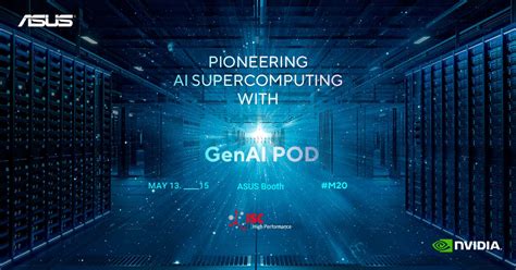 Asus Pioneers Ai Supercomputing With Generative Ai Pod Solutions At Isc 2024 Asus Pressroom
