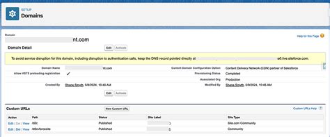 Custom Domain With Salesforce Cdn