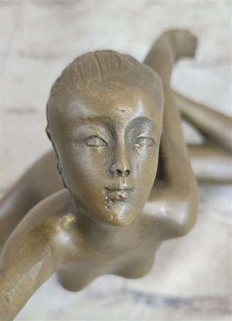 Bronzes Abstract Body Art Bronze Statue Erotic Nude Girl Sculpture Str