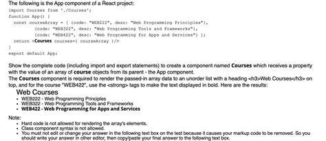 Show The Code To Create A Stateful React Component