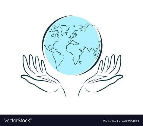 Земной шар в руках рисунок 58 фото