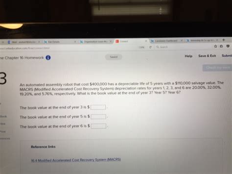 solved e chapter 16 homework help save and exit submi soved an
