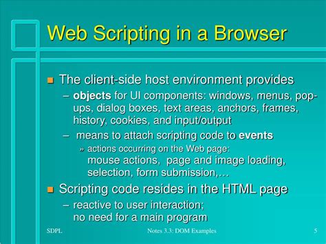 Ppt 33 Dom Examples Powerpoint Presentation Free Download Id7005165